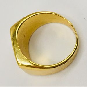 Jewelry | Double Headed Russian Eagle Signet Ring Gold Fill | Poshmark